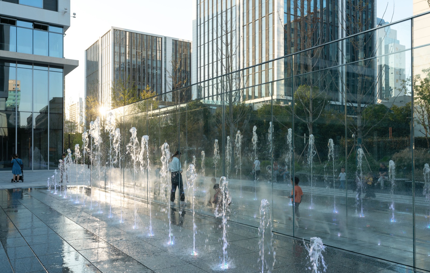 Huanglong Vanke Center Landscape Design by PERCENT LANDSCAPE DESIGN ...