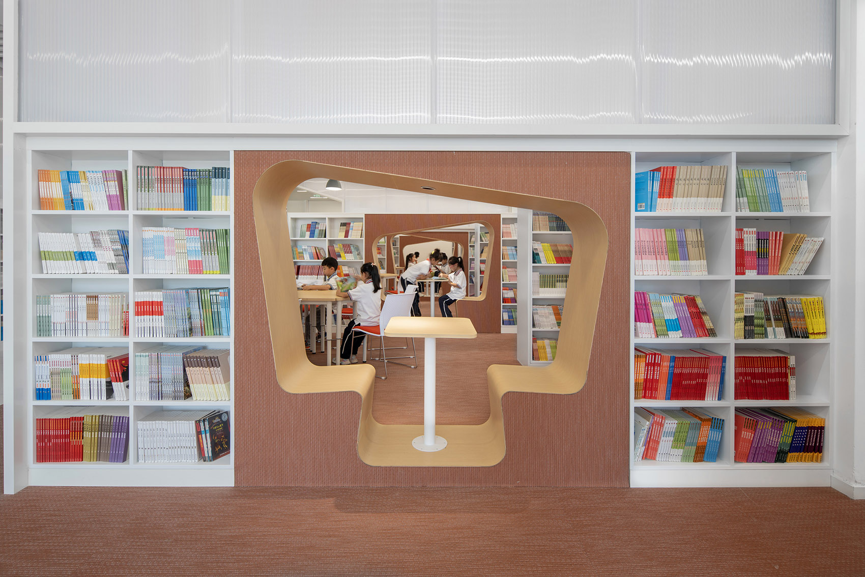 Shanghai Conservatory of Music Experimental School Hebi Branch Library ...