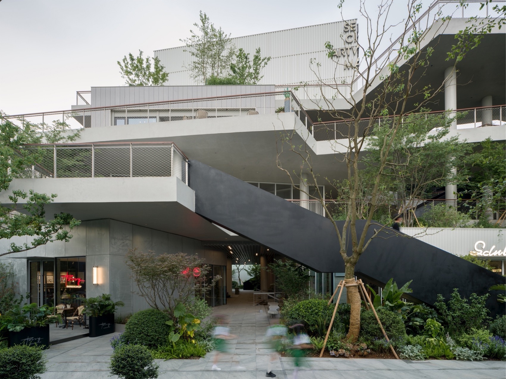 Botanical Garden of the Jiaxing Seed Art Center by B.L.U.E ...