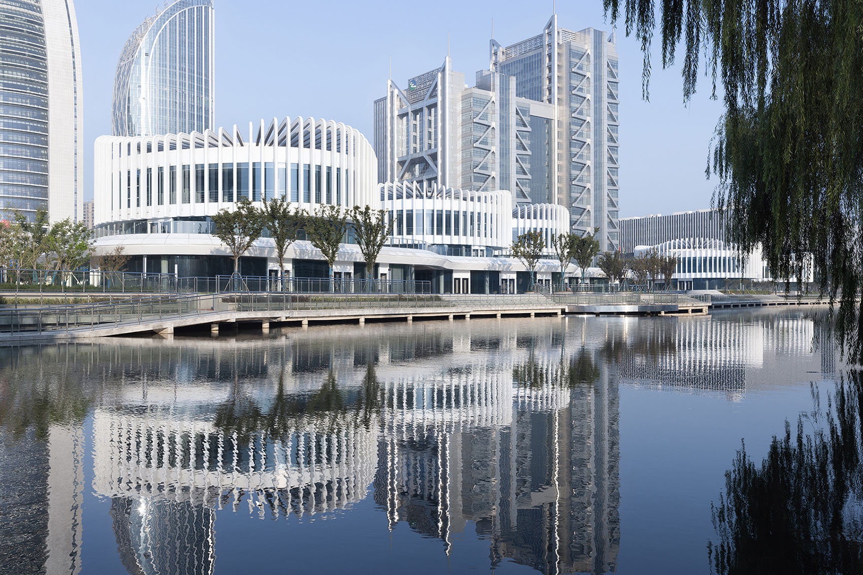 The Orchids:Nine Flow Riverside Art Mall by United Units Architects - 谷德设计网