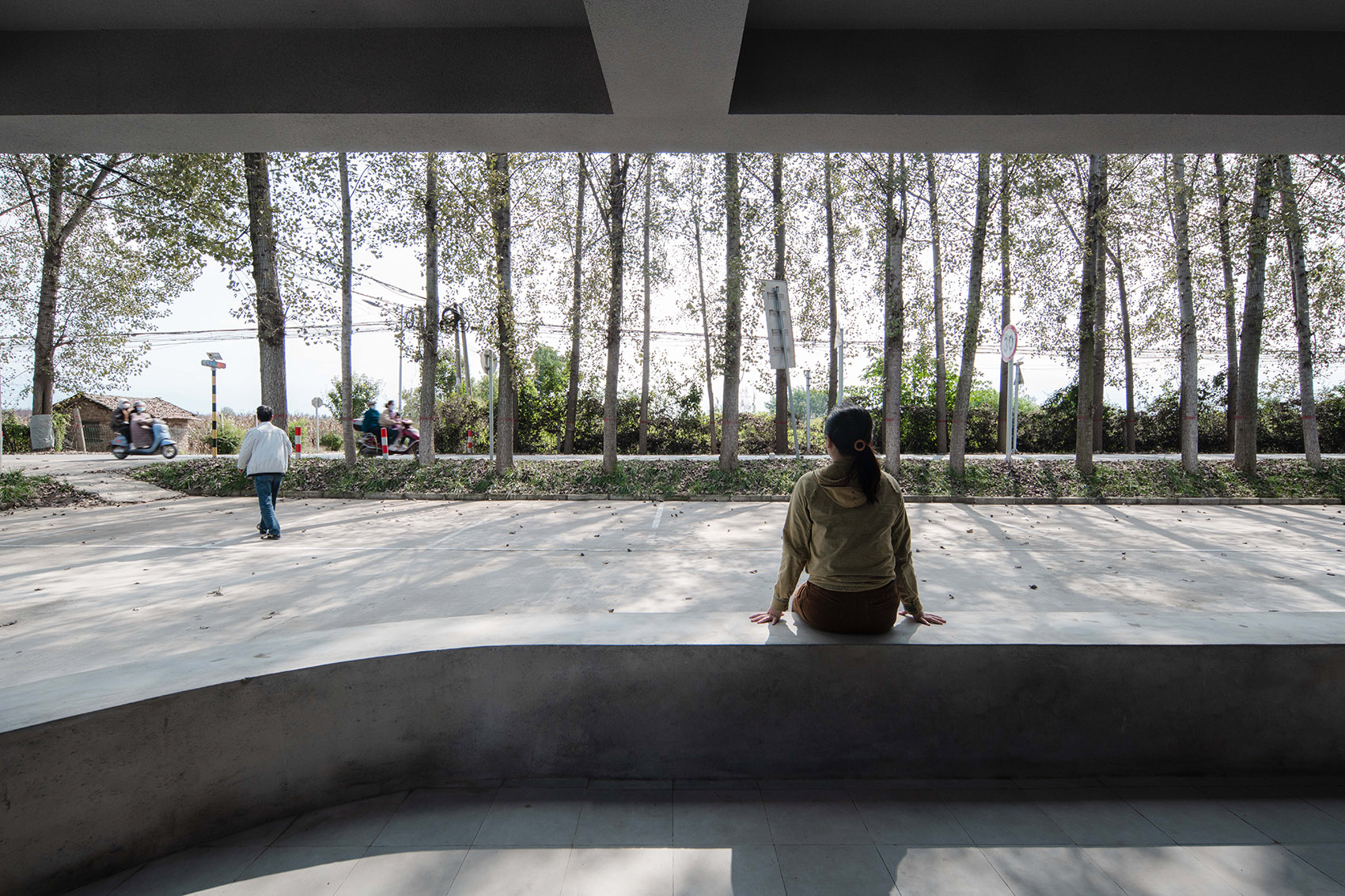 Qinfeng Library for Shaanxi Hope Project by Wall Architects of XAUAT - 谷德设计网