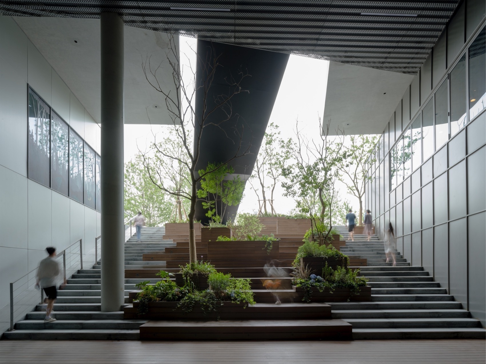 Botanical Garden of the Jiaxing Seed Art Center by B.L.U.E ...