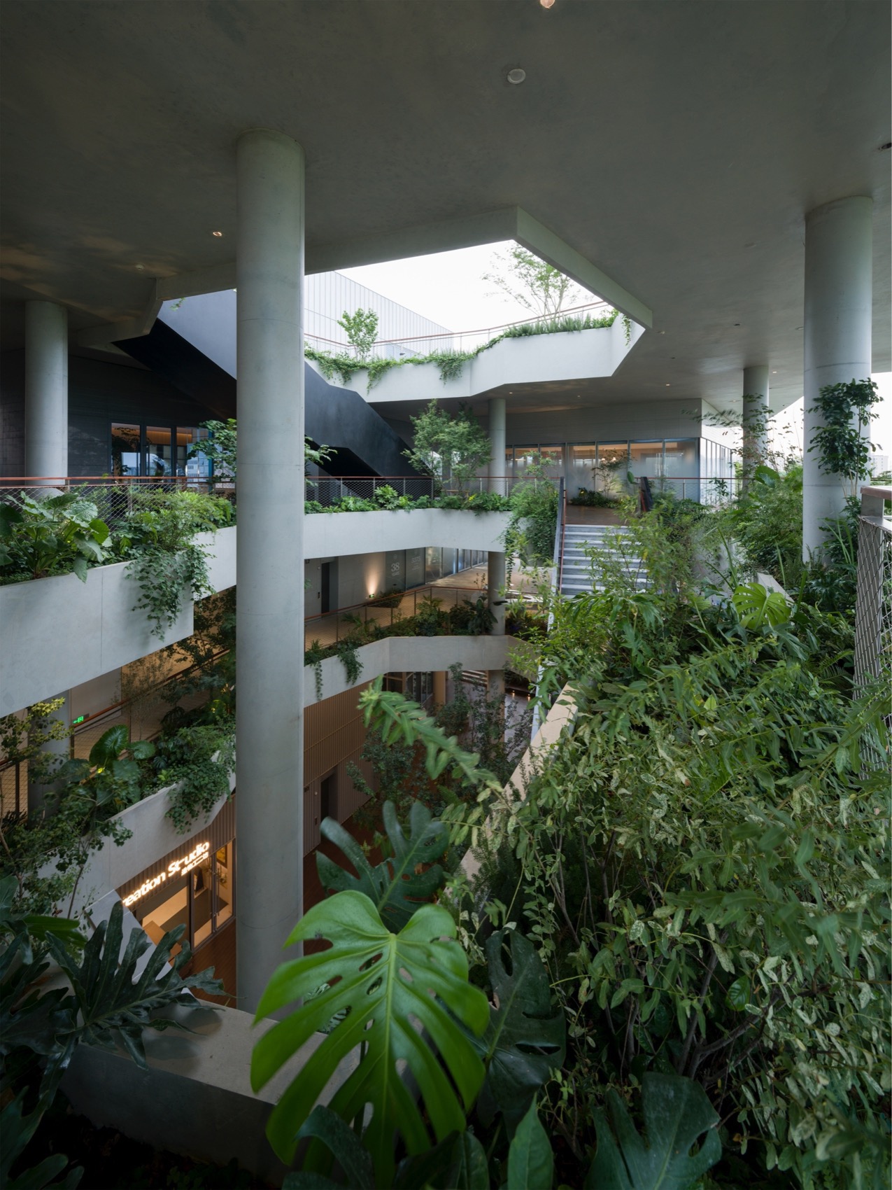 Botanical Garden of the Jiaxing Seed Art Center by B.L.U.E ...