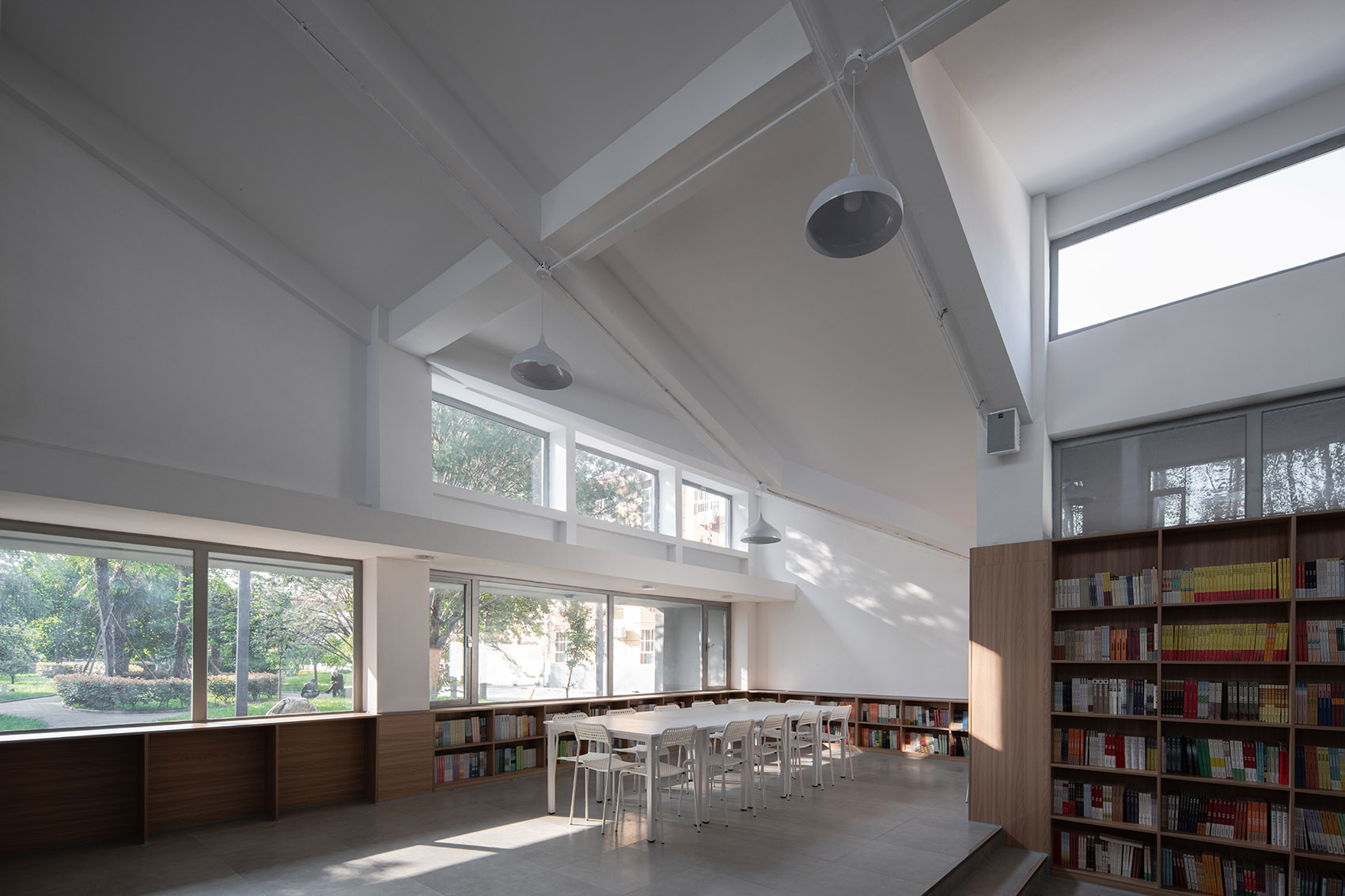 Qinfeng Library for Shaanxi Hope Project by Wall Architects of XAUAT - 谷德设计网