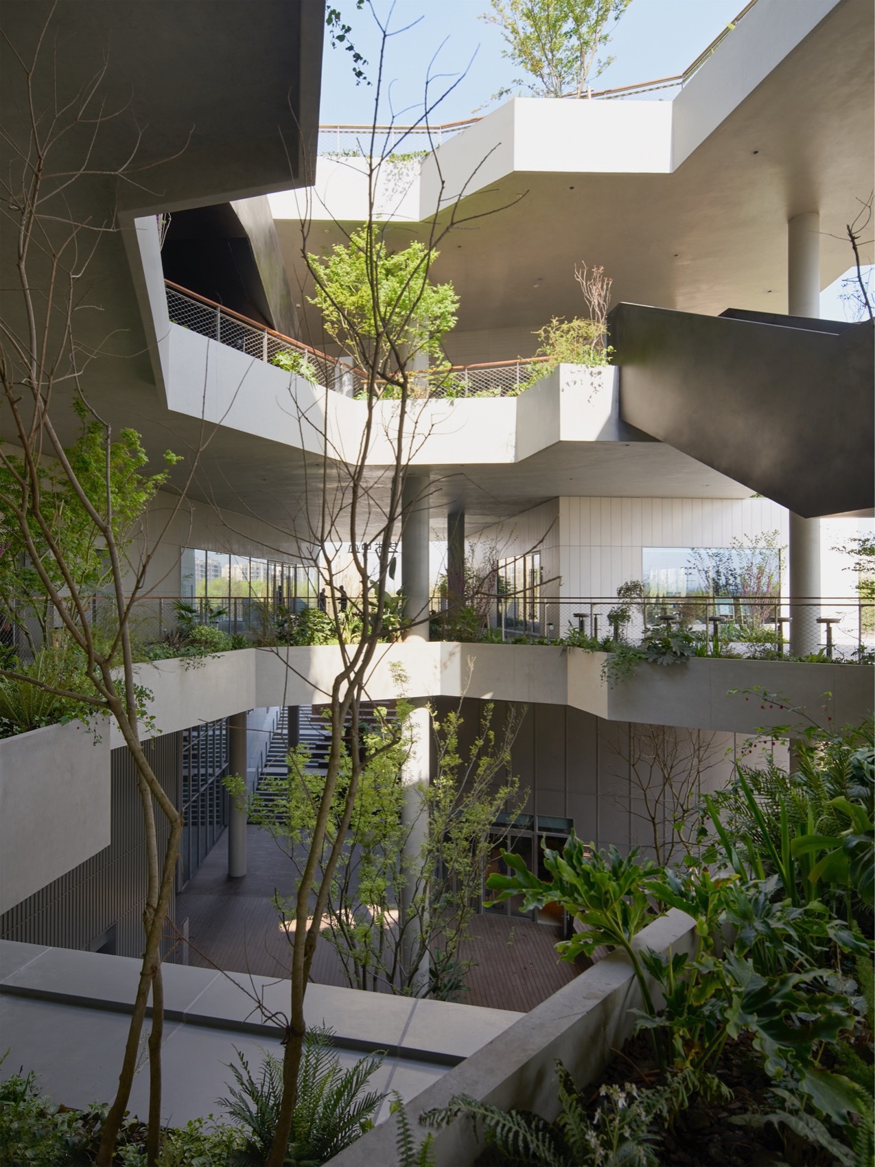 Botanical Garden of the Jiaxing Seed Art Center by B.L.U.E ...