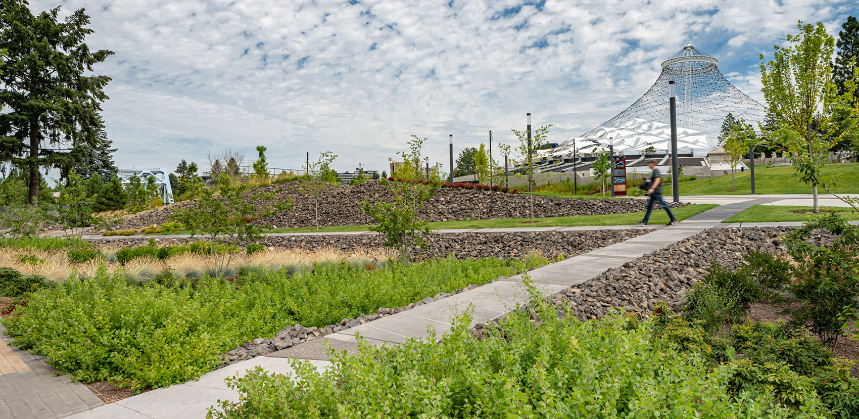 2022 ASLA GENERAL DESIGN AWARD OF HONOR: Riverfront Spokane by Berger Partnership - 谷德设计网