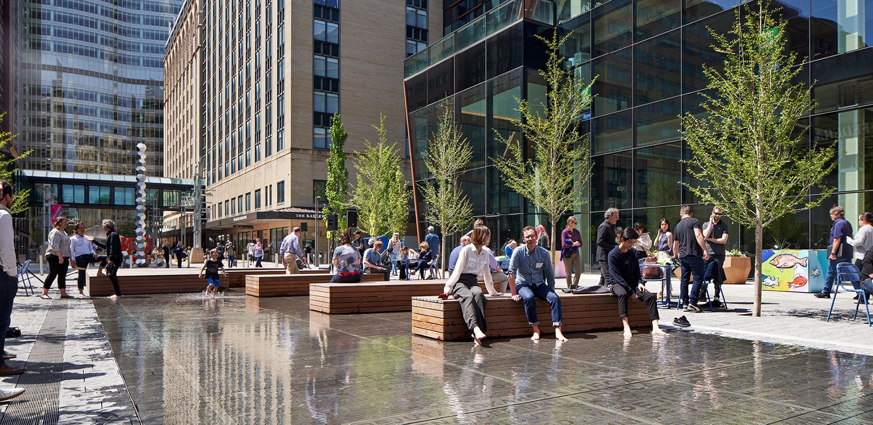 2023 ASLA URBAN DESIGN AWARD OF EXCELLENCE: Heart of the City: Art and ...