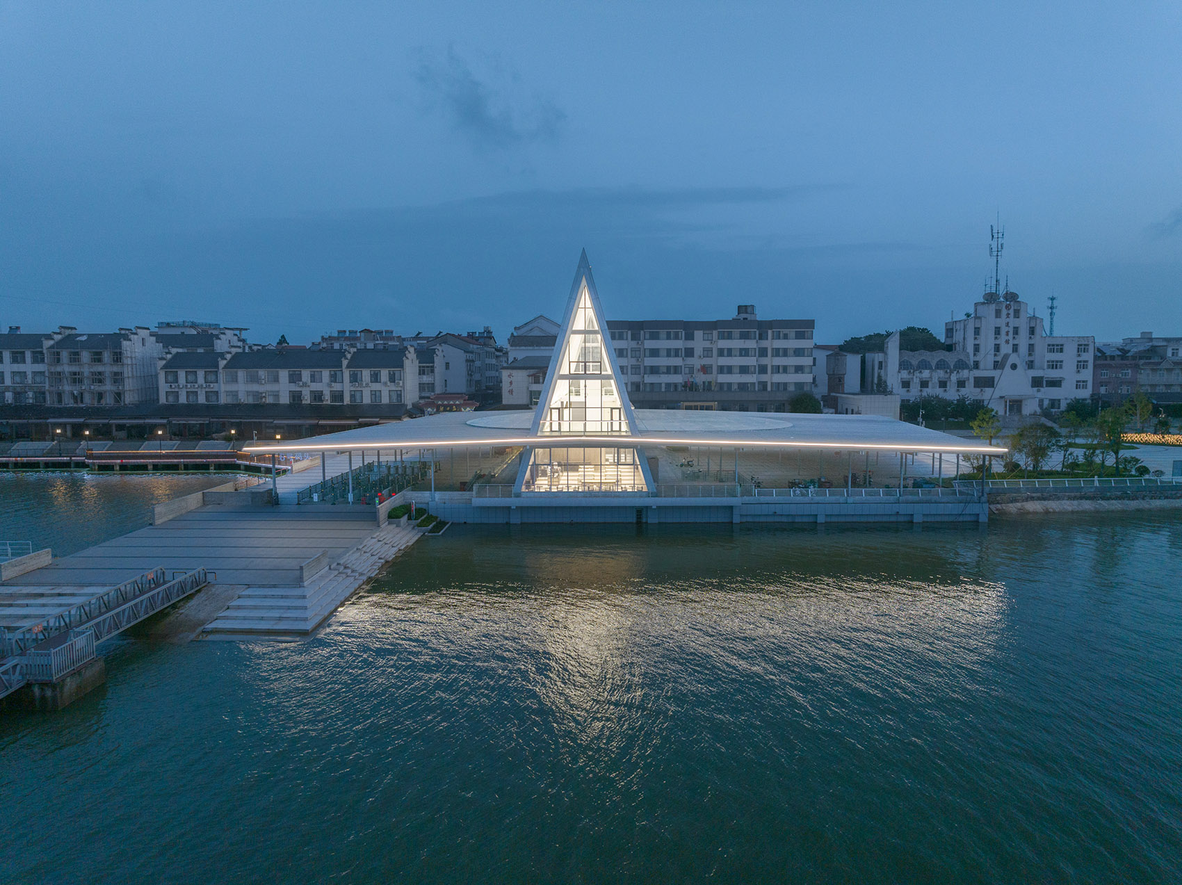 Architectural Design Of Liangzi Island Off-island Pier, China by UAO ...