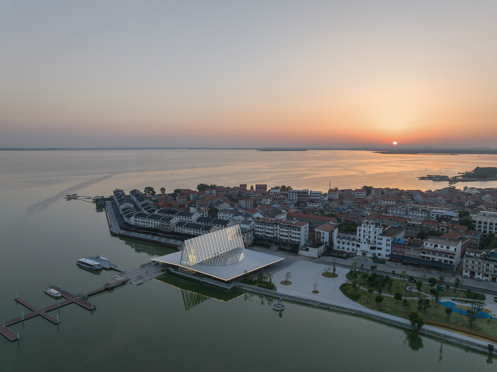 Architectural Design Of Liangzi Island Off-island Pier, China by UAO ...
