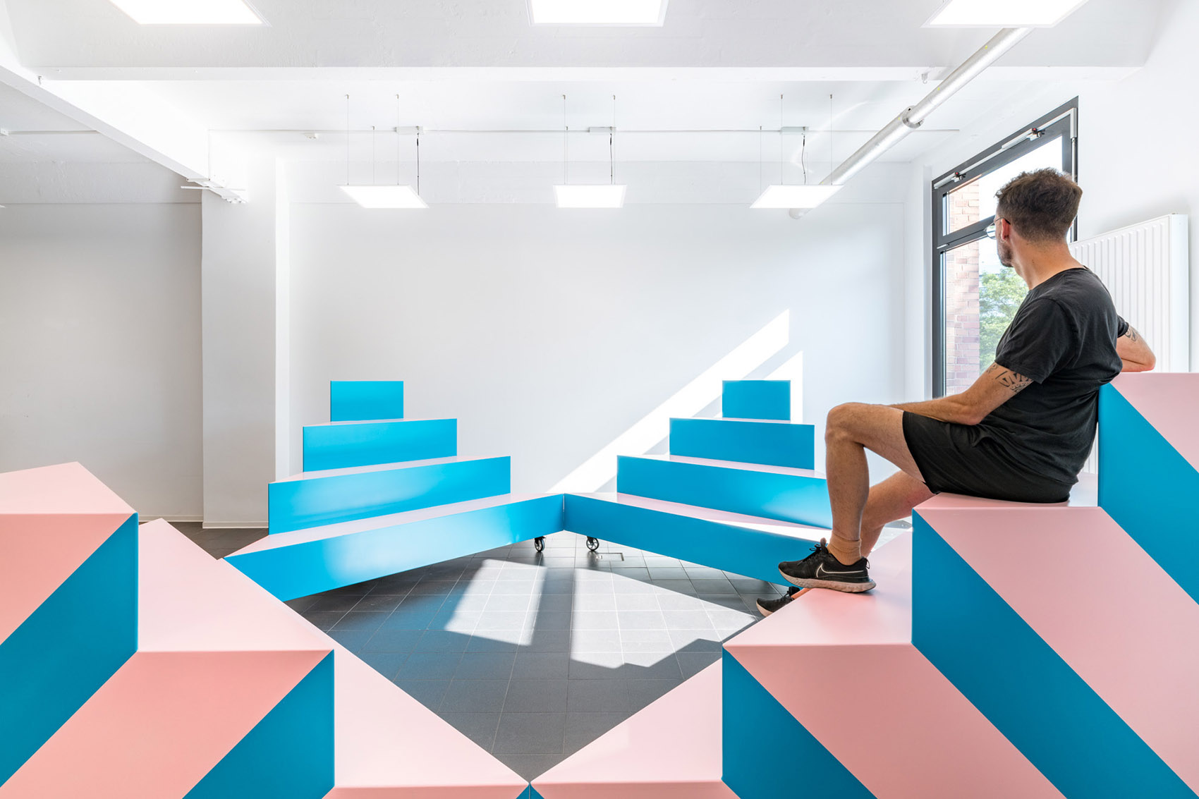 Berlin International Lobby furniture by L’atelier Nomadic architecture ...