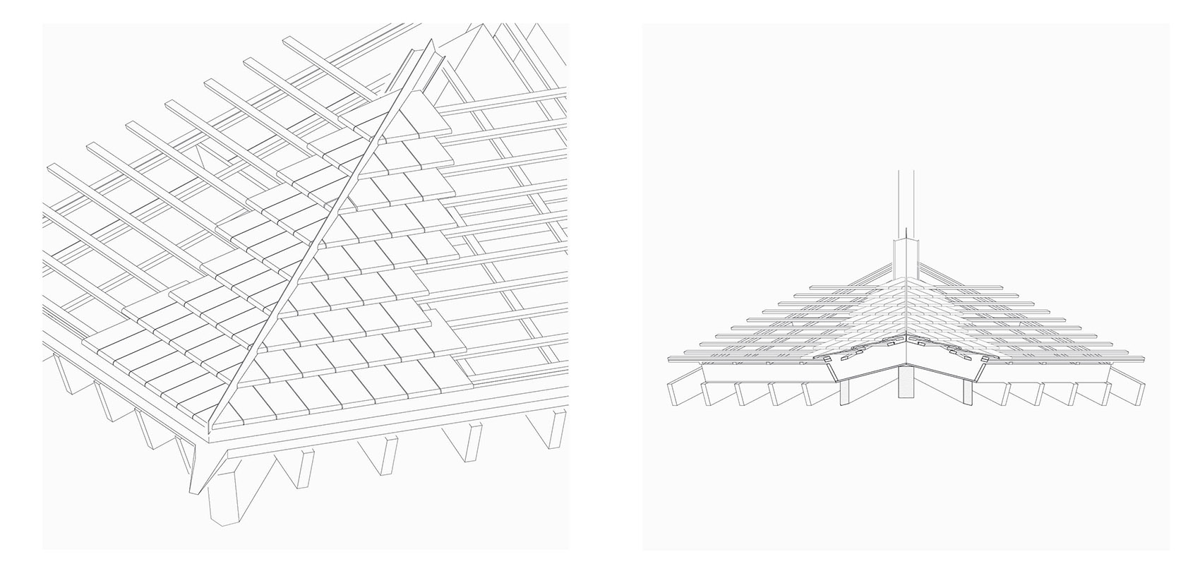 House with a pyramid roof by Charly Jolliet Architecte - 谷德设计网