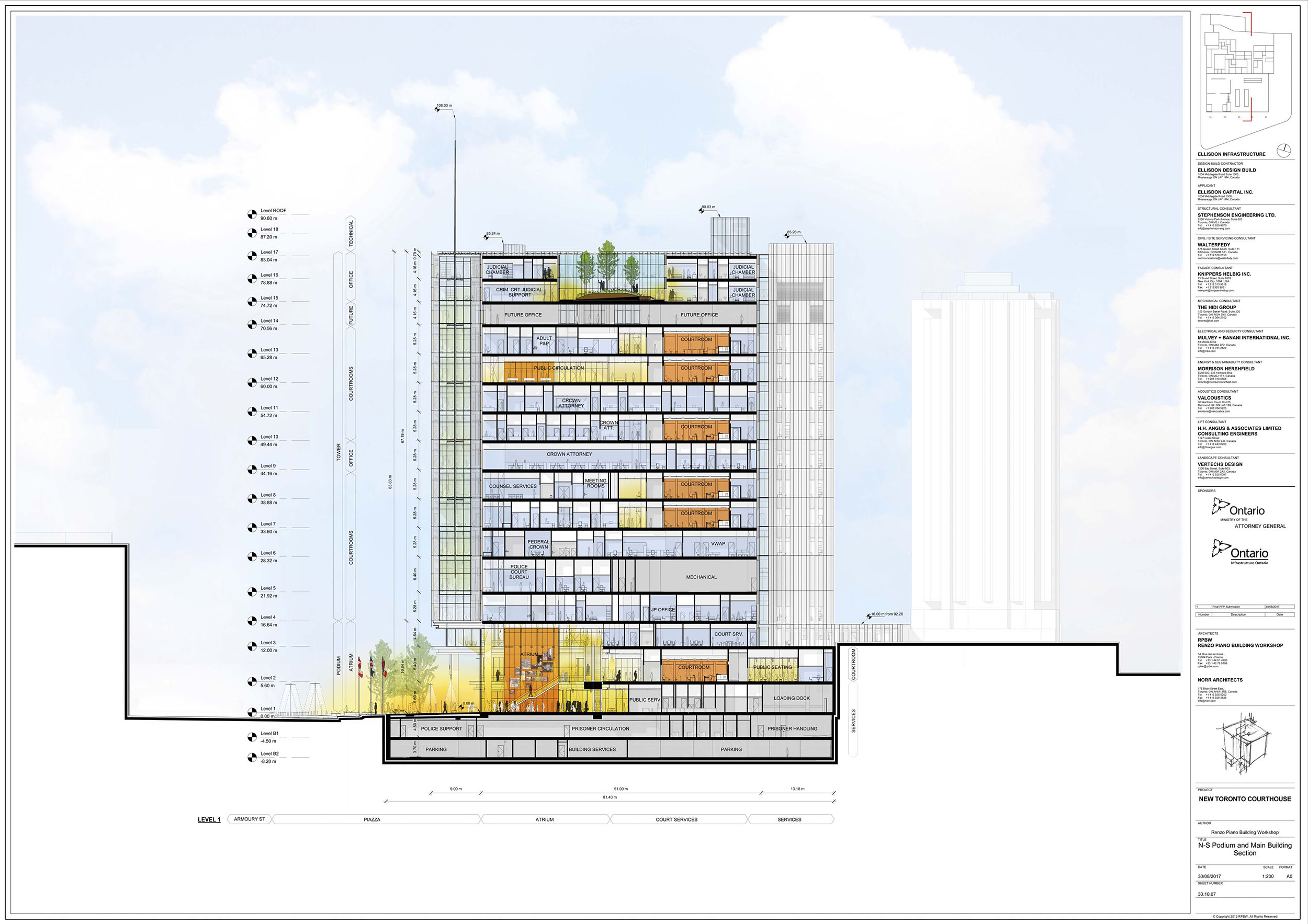 Ontario Court of Justice by Renzo Piano Building Workshop and NORR ...