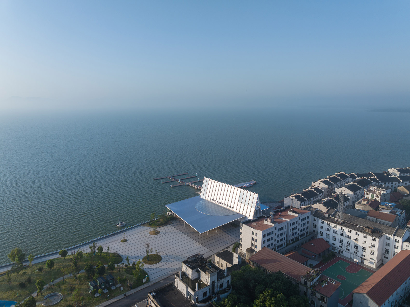 Architectural Design Of Liangzi Island Off-island Pier, China by UAO ...