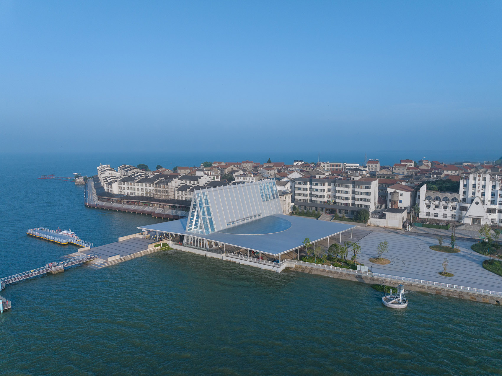 Architectural Design Of Liangzi Island Off-island Pier, China by UAO ...