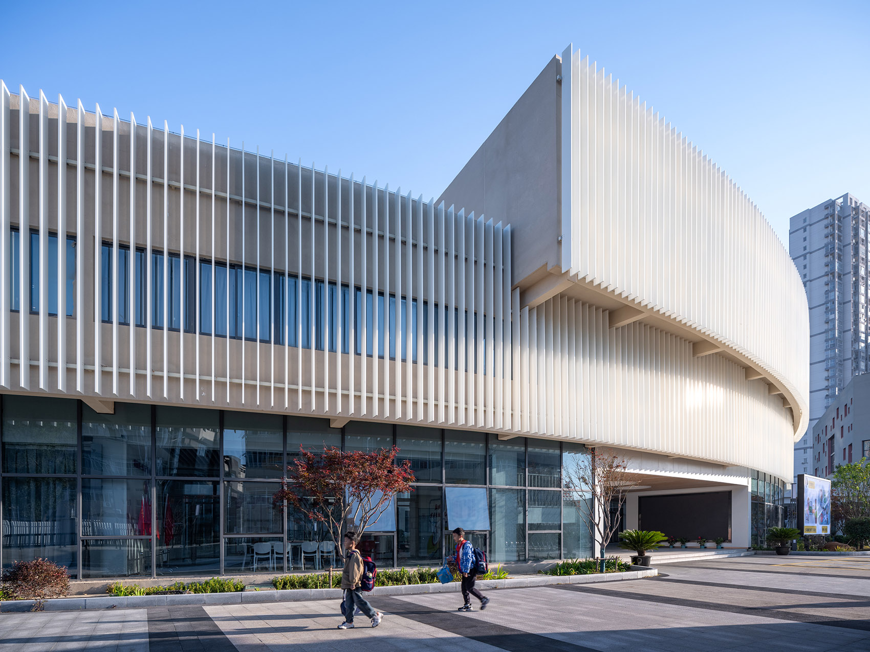 Yangming Experimental School, China by MINAX Architects - 谷德设计网