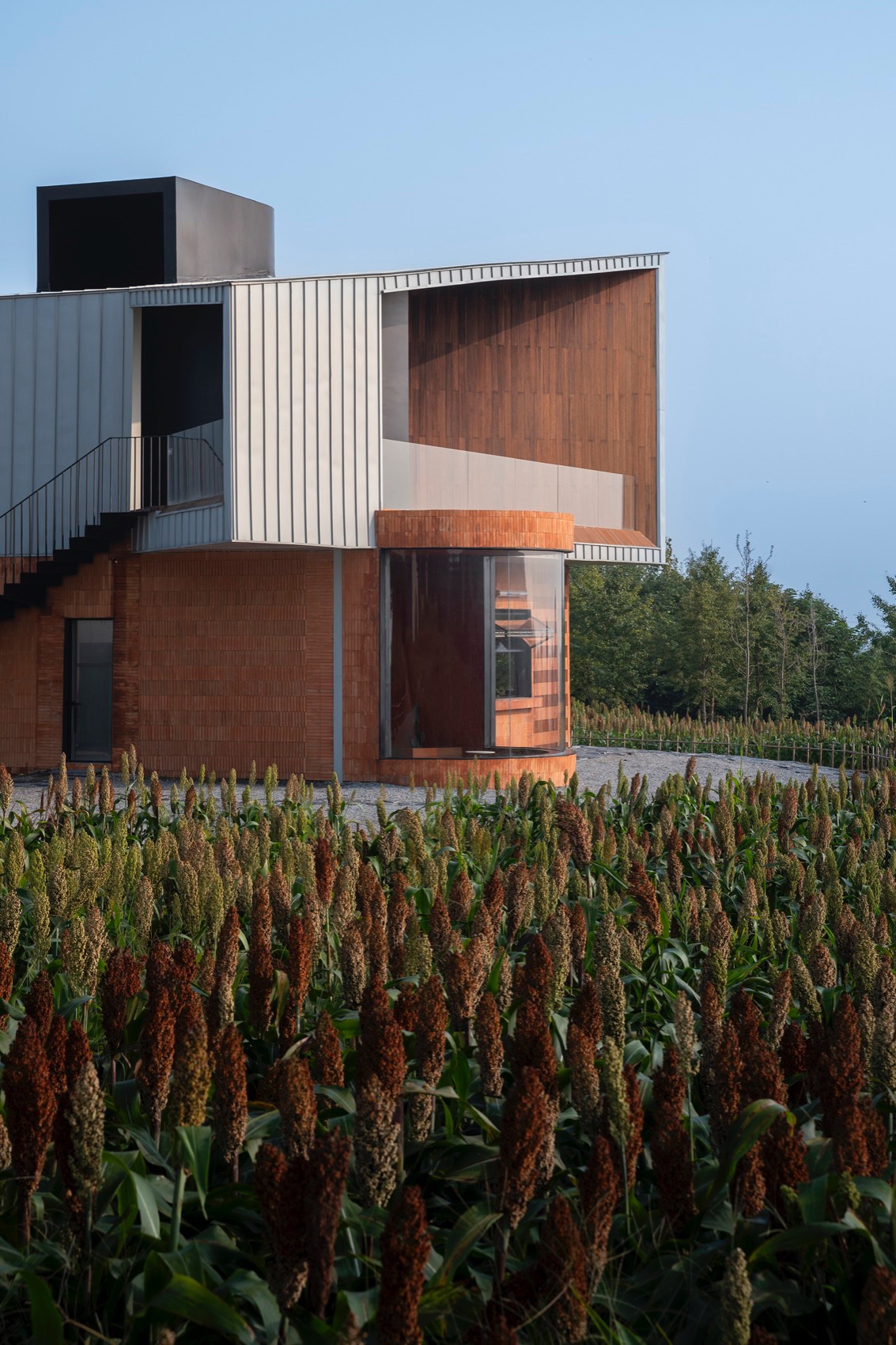 Rear window, BMX racing grandstand by hyperSity - 谷德设计网