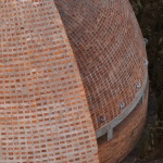 Twisted Brick Shell Concept Library by HCCH Studio - 谷德设计网