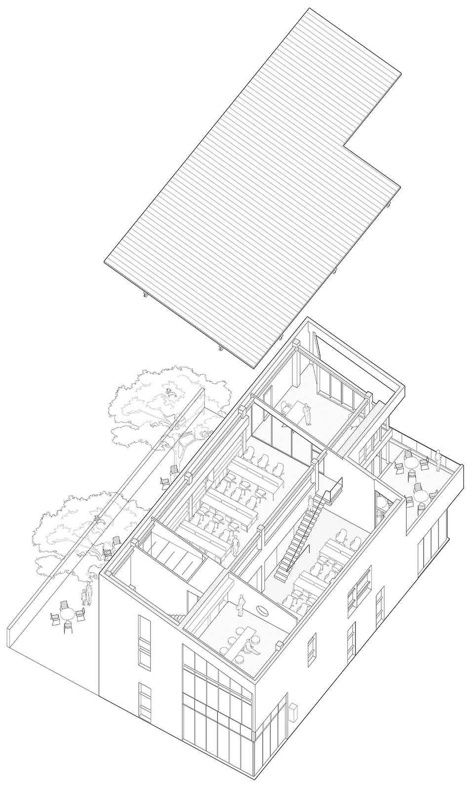 Beijing FUNS iTown H9 Office Design by CPLUS - 谷德设计网