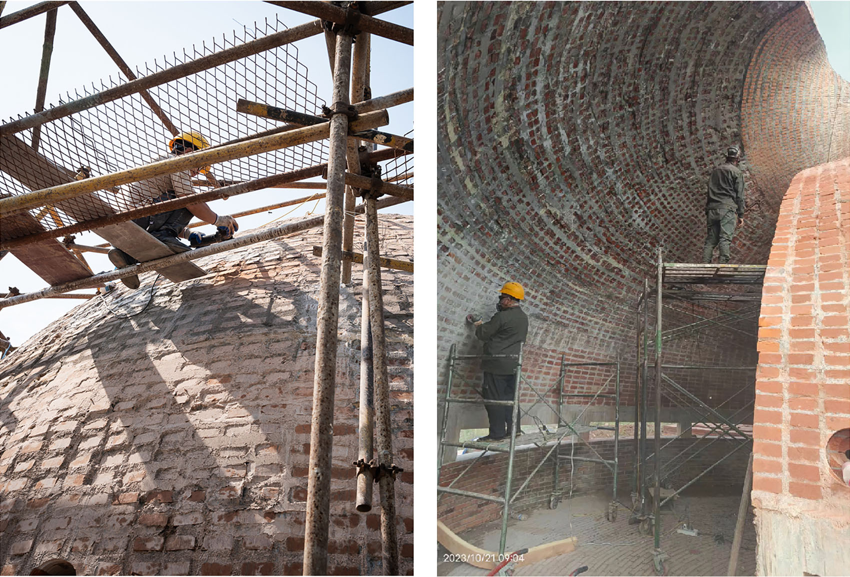 Twisted Brick Shell Concept Library by HCCH Studio - 谷德设计网