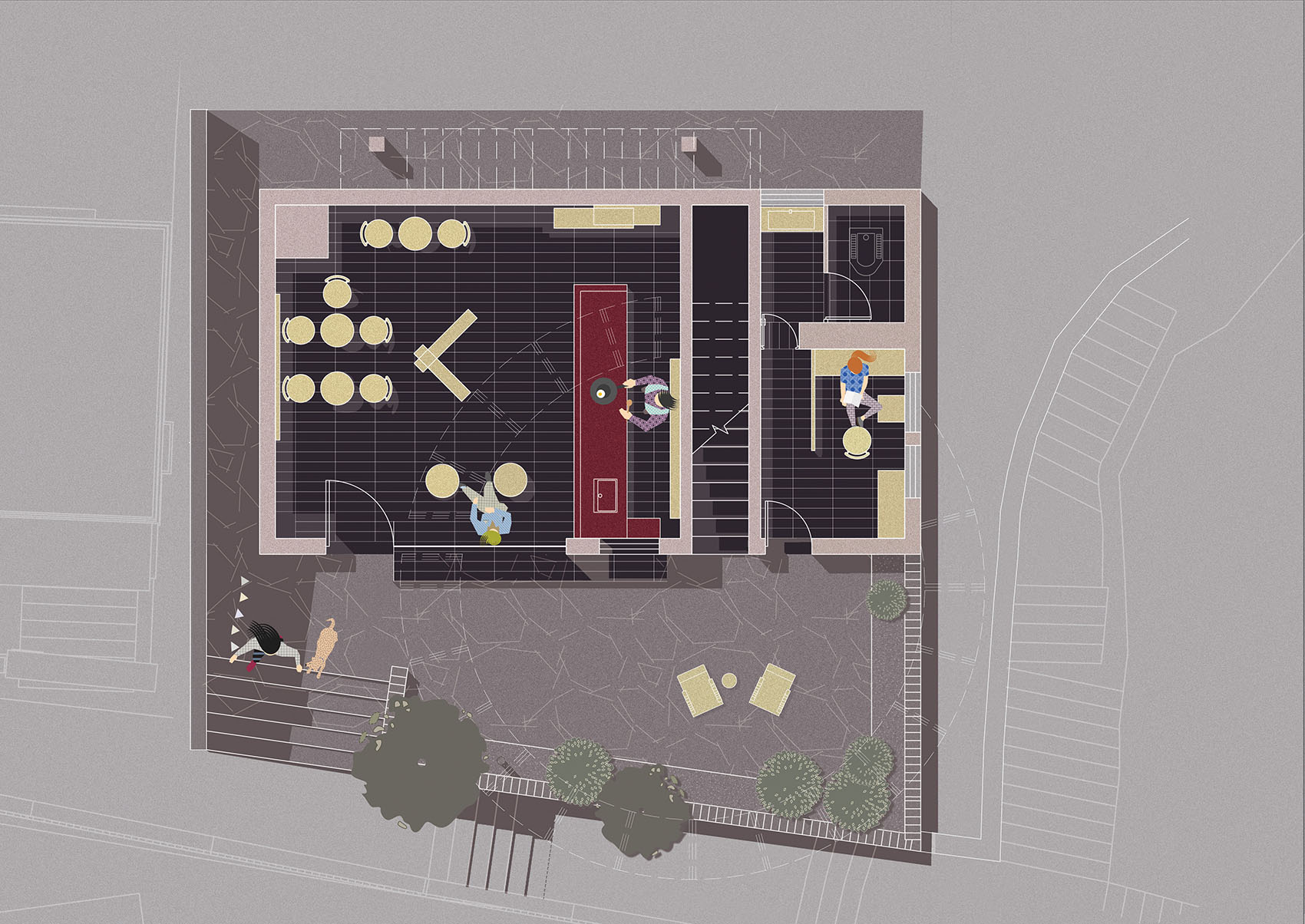 The Newborn of the Star Ring in XiaHao Lane by AirWall Architecture Office - 谷德设计网
