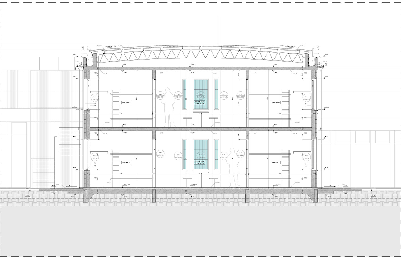 HIGH SECURITY MEN’S PRISON by DOMANICO｜BERTORELLO associated architects ...