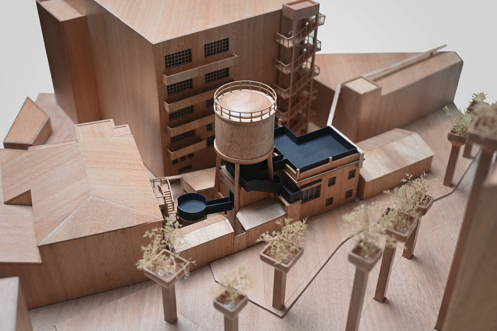 M50 Bird Water Tower by FLIP studio - 谷德设计网