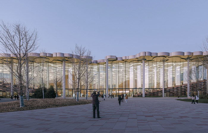 Beijing City Library by Snøhetta - 谷德设计网