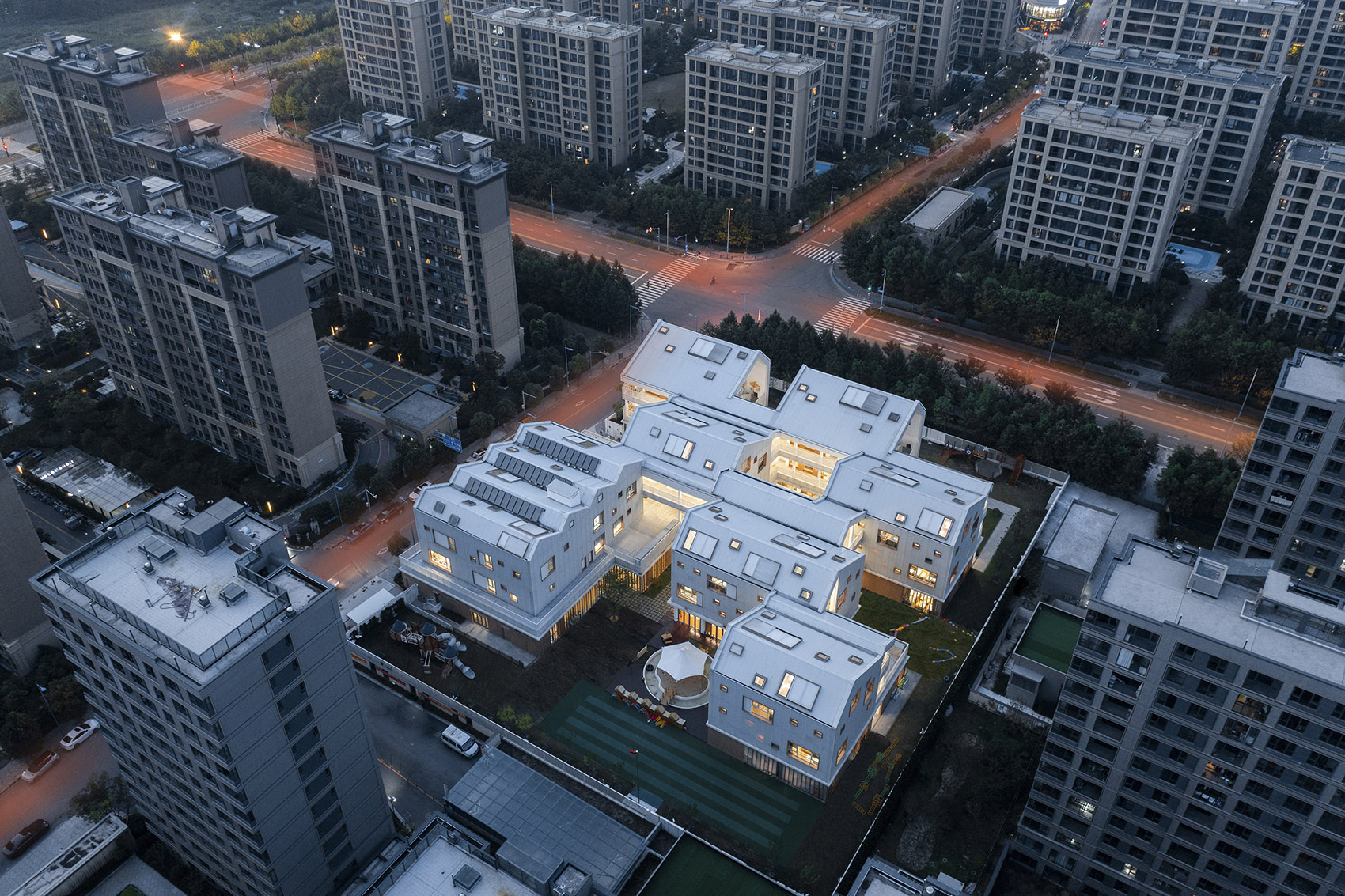 Shanghai Blue Bay Kindergarten by ECADI STUDIO DINGSHUN - 谷德设计网