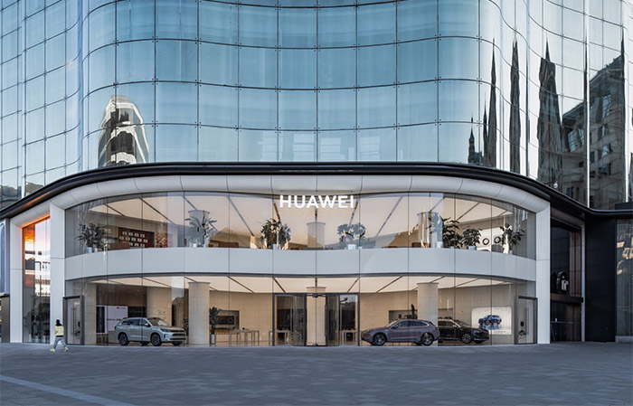 Huawei Flagship Store Beijing by Superimpose Architecture - 谷德设计网