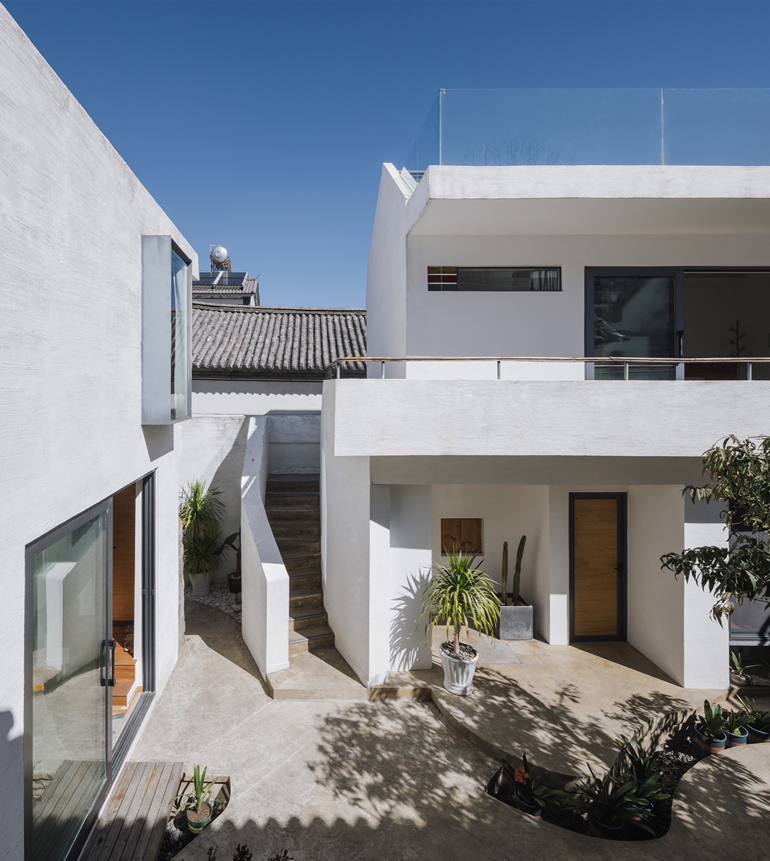 An inward micro courtyard, China by Edge Architect - 谷德设计网