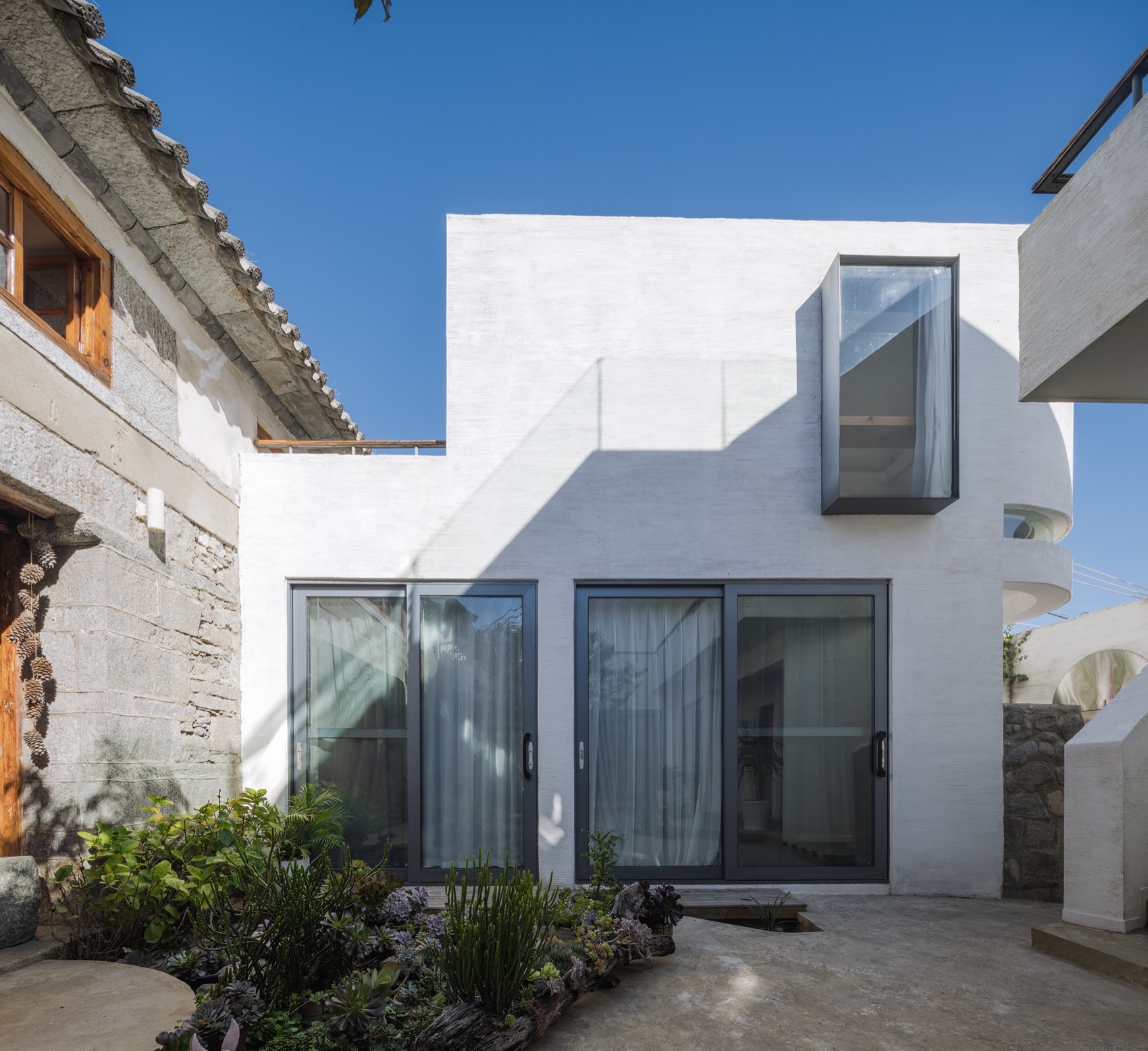 An inward micro courtyard, China by Edge Architect - 谷德设计网