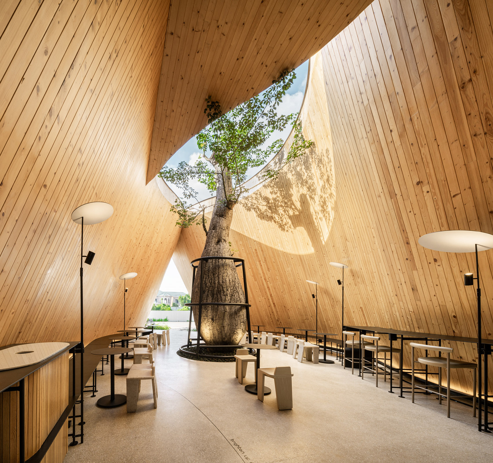 Harudot By Nana Coffee Roasters by IDIN Architects - 谷德设计网