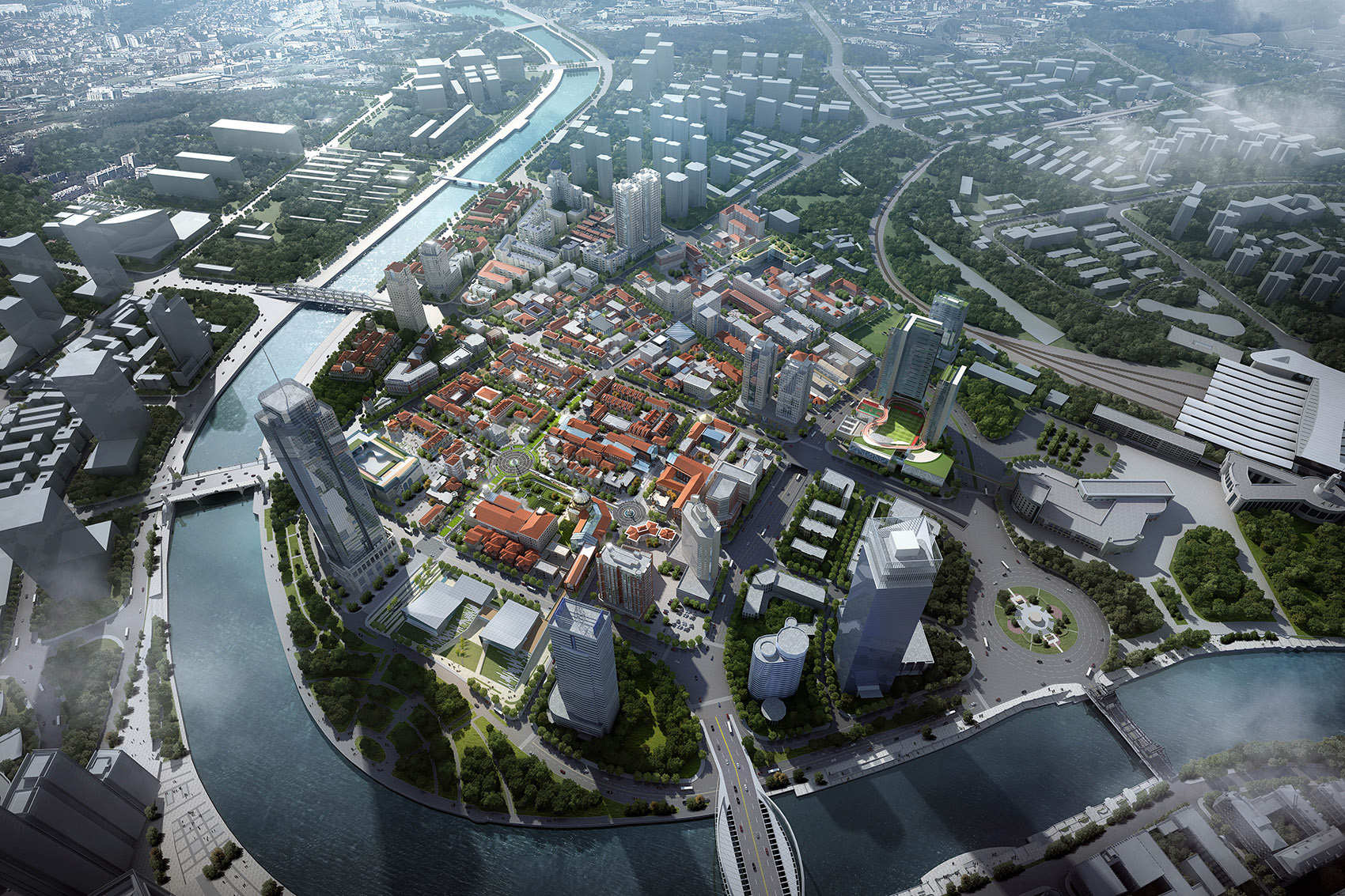 Urban Renewal of Tianjin Italian Style Area by BIAD-ASA Studio - 谷德设计网