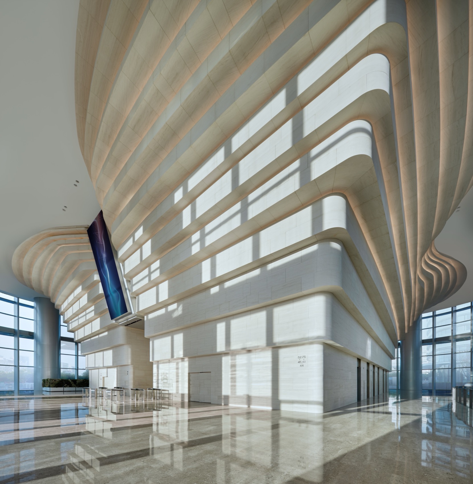 Shenzhen · Galaxy Twin Towers Interior design by YuQiang & Partners - 谷德设计网