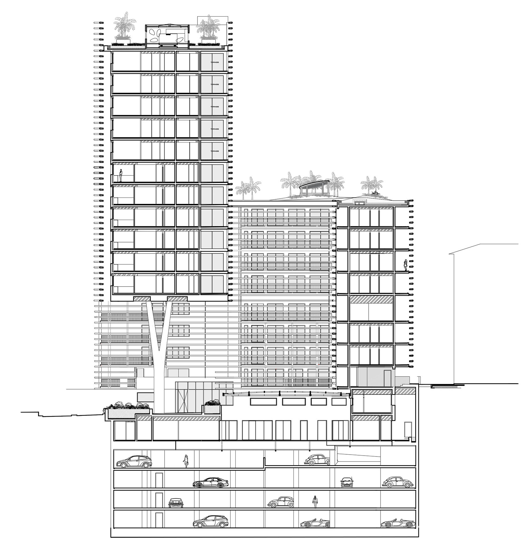 Honoria塔楼，摩纳哥 / Jean-Pierre Lott Architecte - 谷德设计网