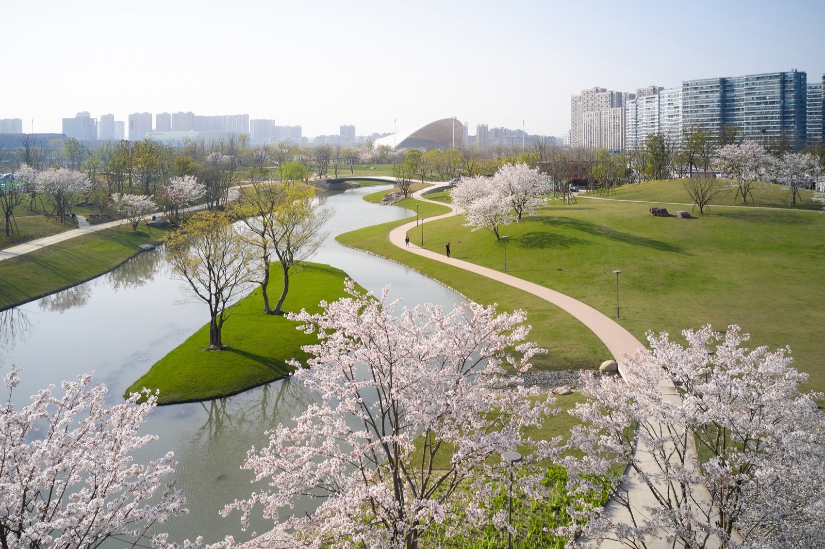 Hangzhou Canal Asian Games Park by Hangzhou Landscape Design Institute ...