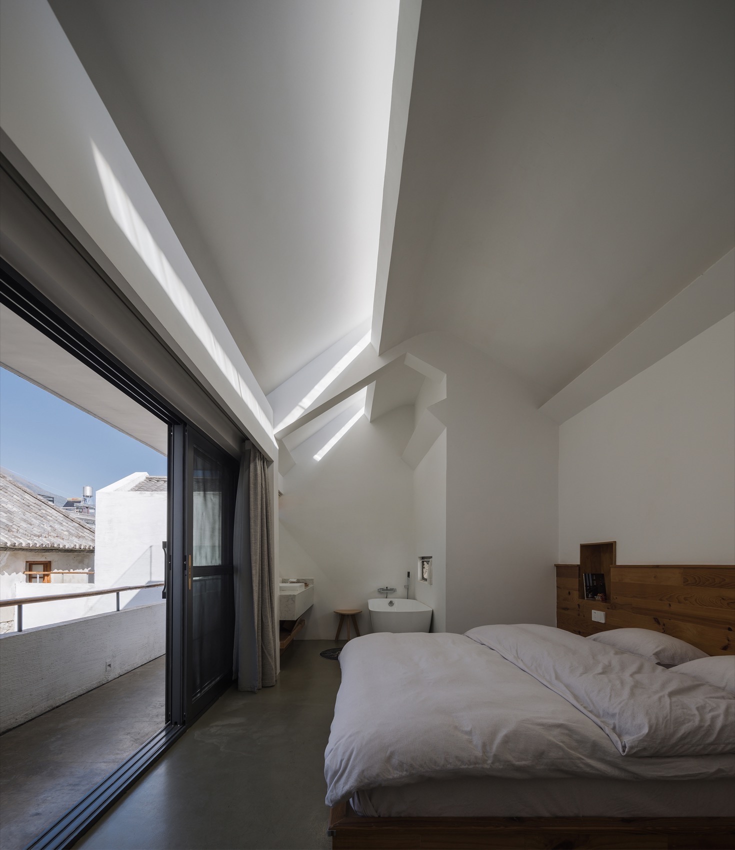 An inward micro courtyard, China by Edge Architect - 谷德设计网