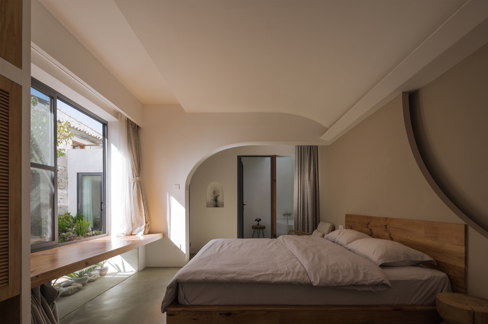 An inward micro courtyard, China by Edge Architect - 谷德设计网