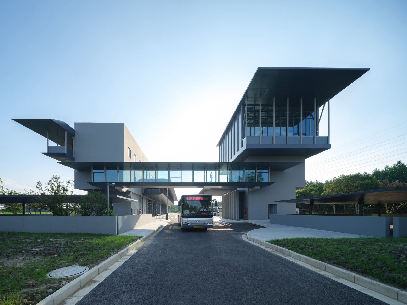 Design for Bus Terminal of Duke Kunshan University Station by Atelier ...