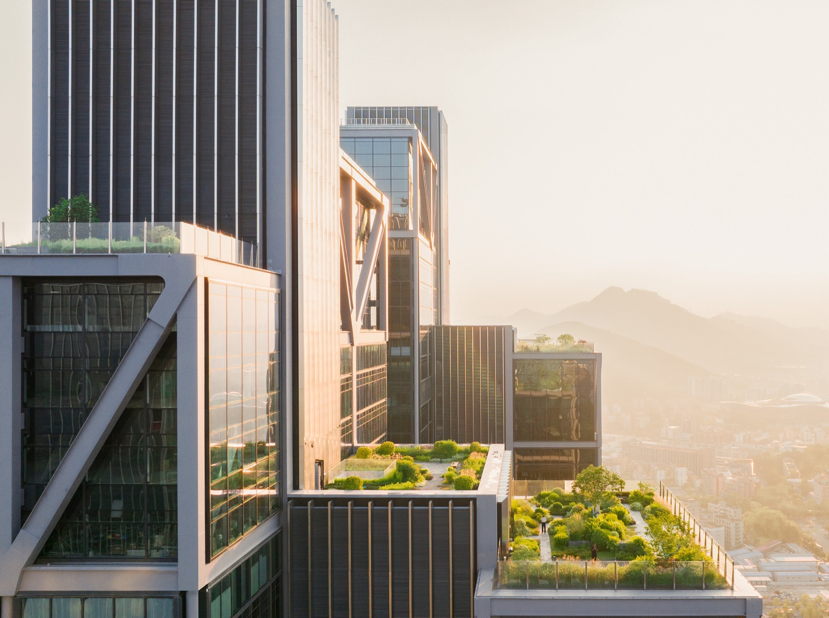 DJI Sky City Landscape Design by W&B Design - 谷德设计网