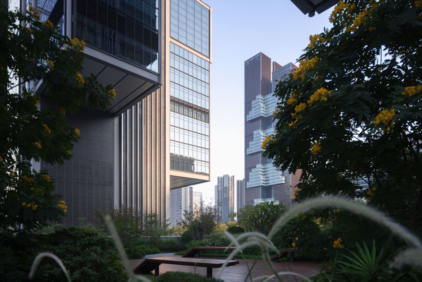 DJI Sky City Landscape Design by W&B Design - 谷德设计网