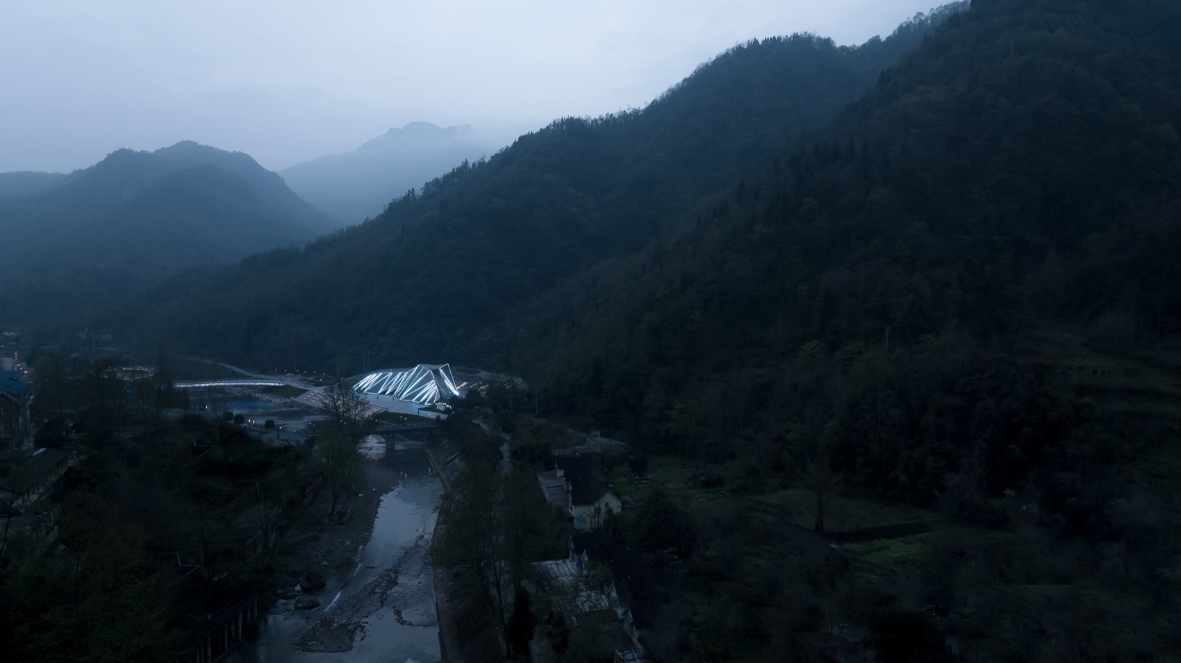 Bailu Town Open Air Concert Hall, China by CHENGDU ARCHITECTURAL DESIGN ...