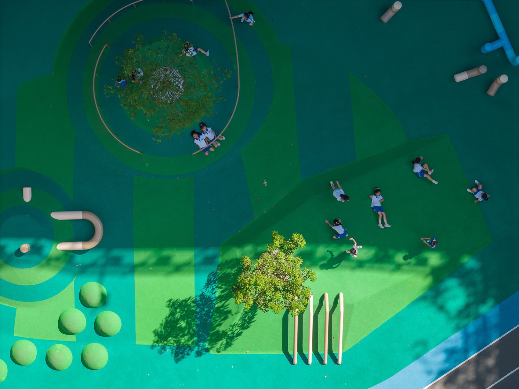 Hyde Primary School Landscape Design by 11ARCHITECTURE - 谷德设计网