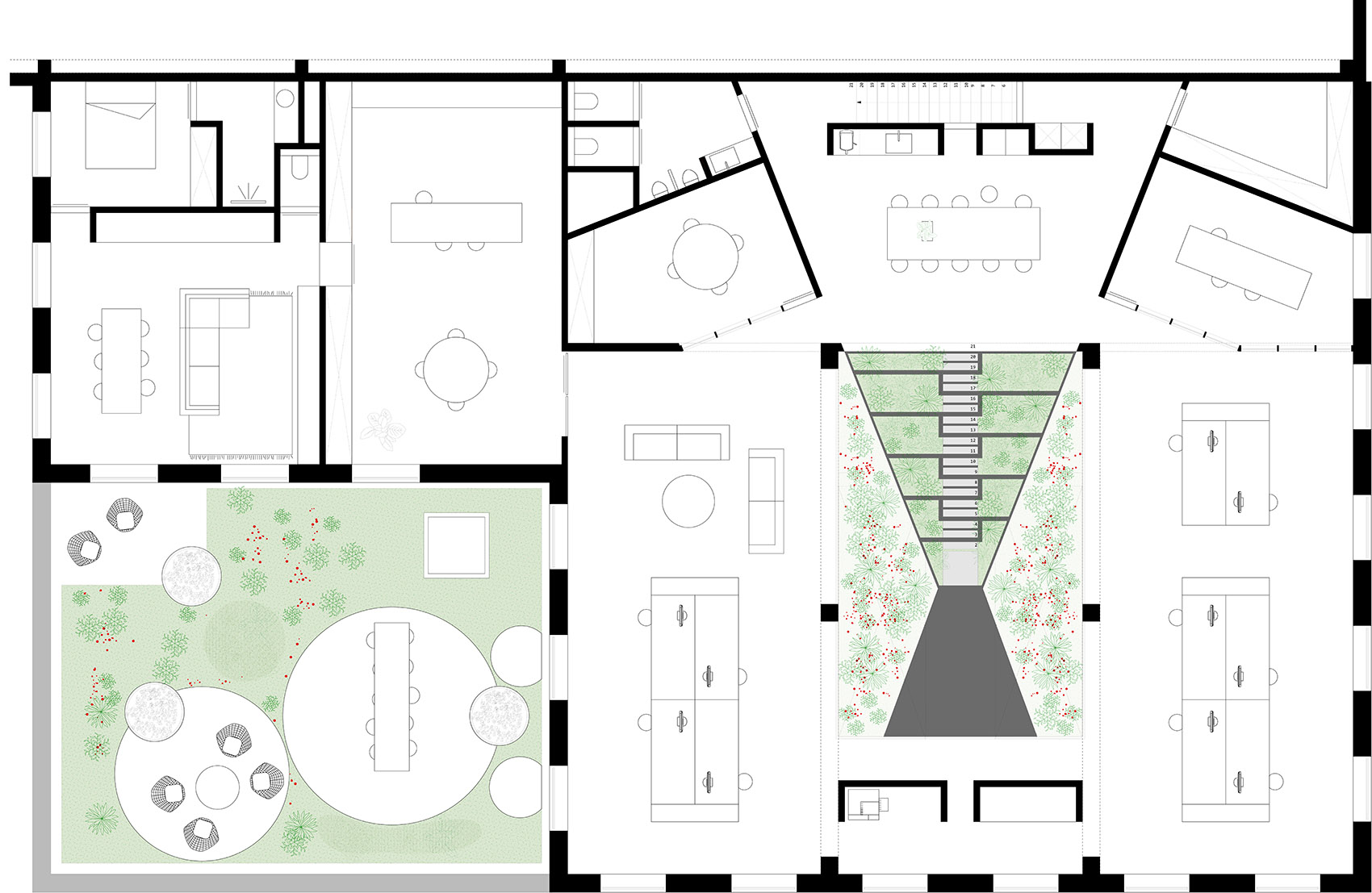 SOS Roof Headquarters by objekt - 谷德设计网