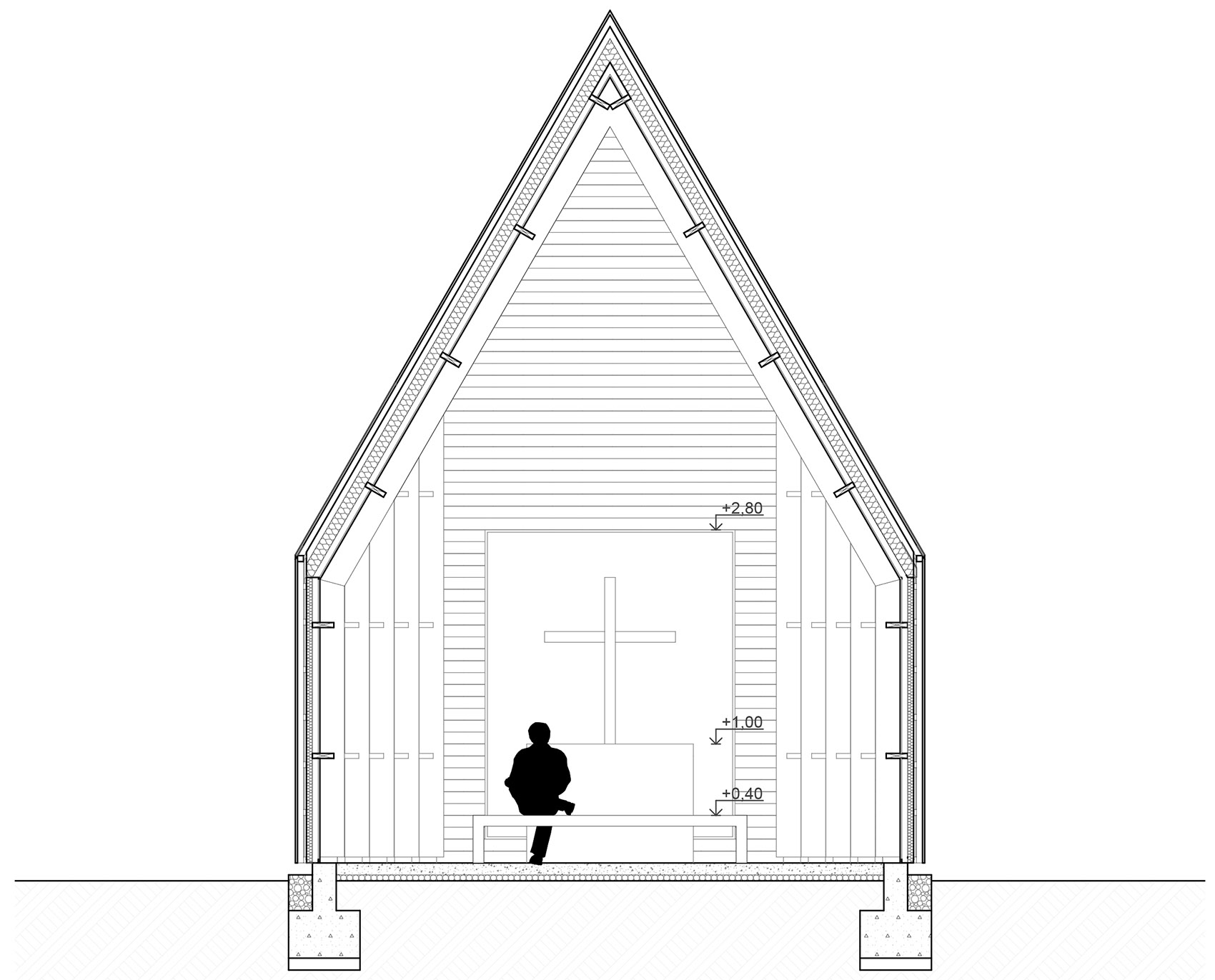 Capilla Clínica Alemana Osorno by AM Arquitectura - 谷德设计网