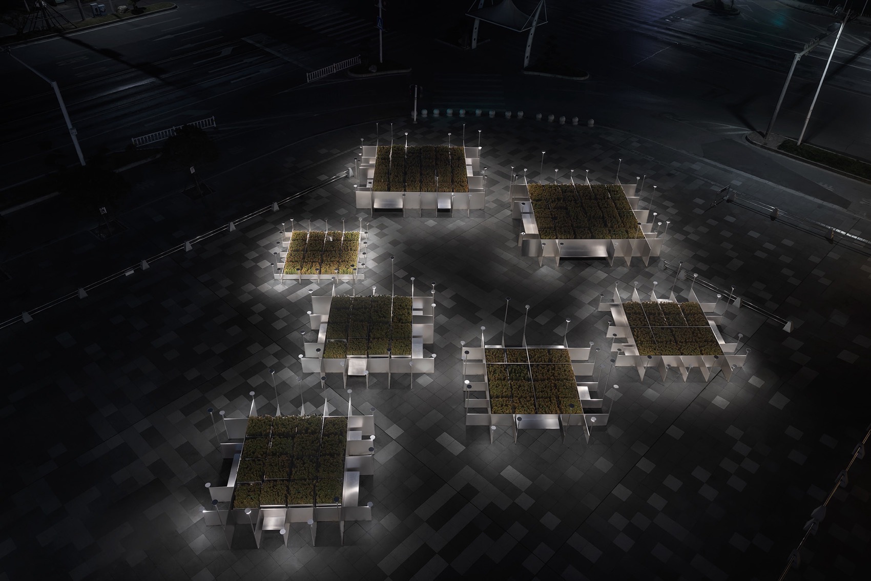 Nanyang Wanyue City Square & Sculptures by One Plus Partnership - 谷德设计网