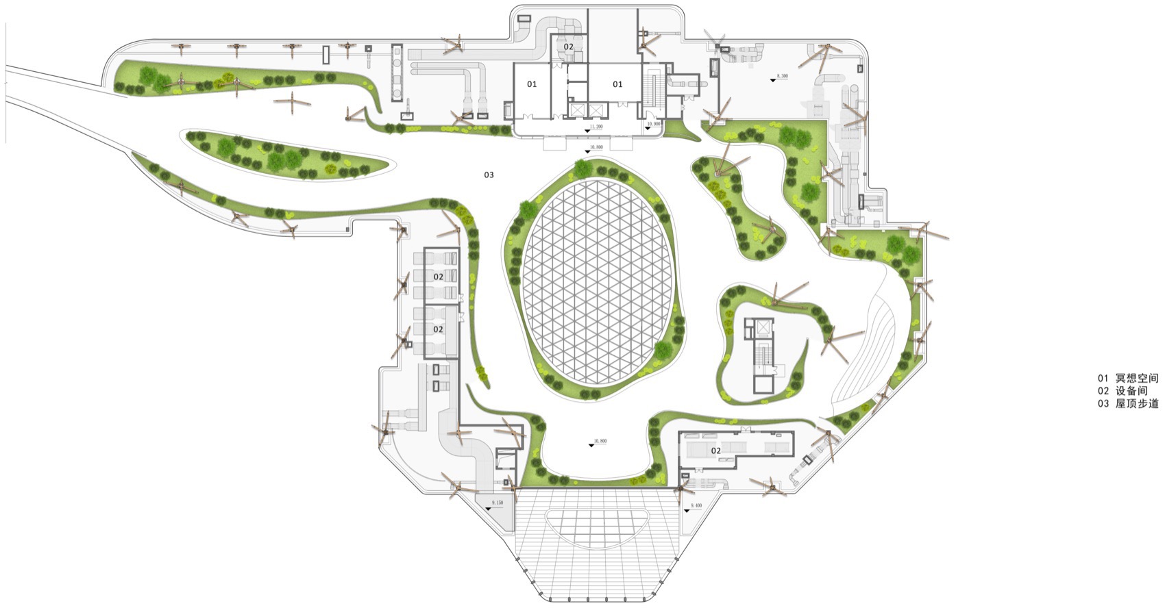 Activity Center of Taikang Community Yan Garden by Sunlay Design ...