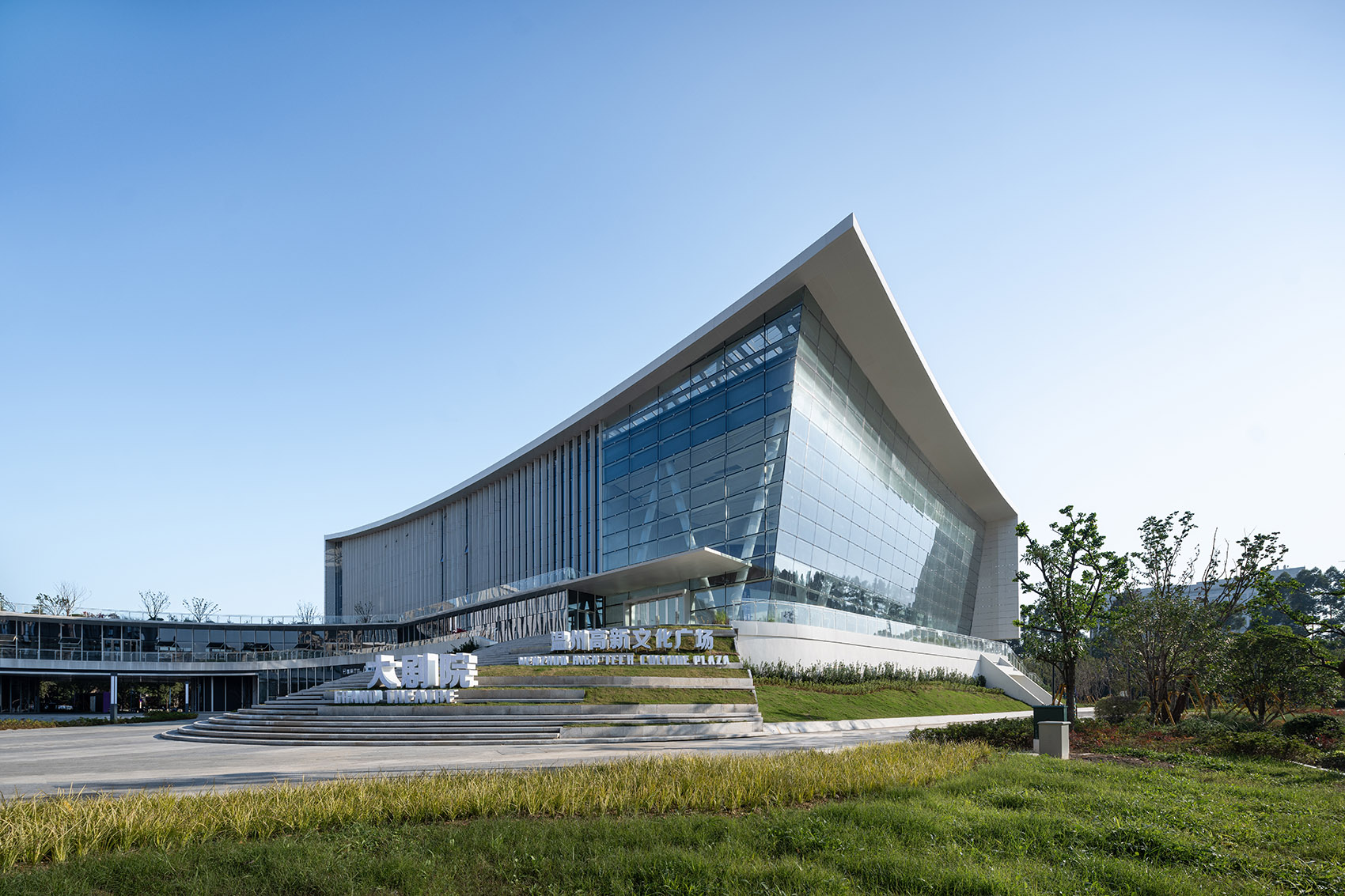 Wenzhou High-tech Cultural Square by TJAD - 谷德设计网