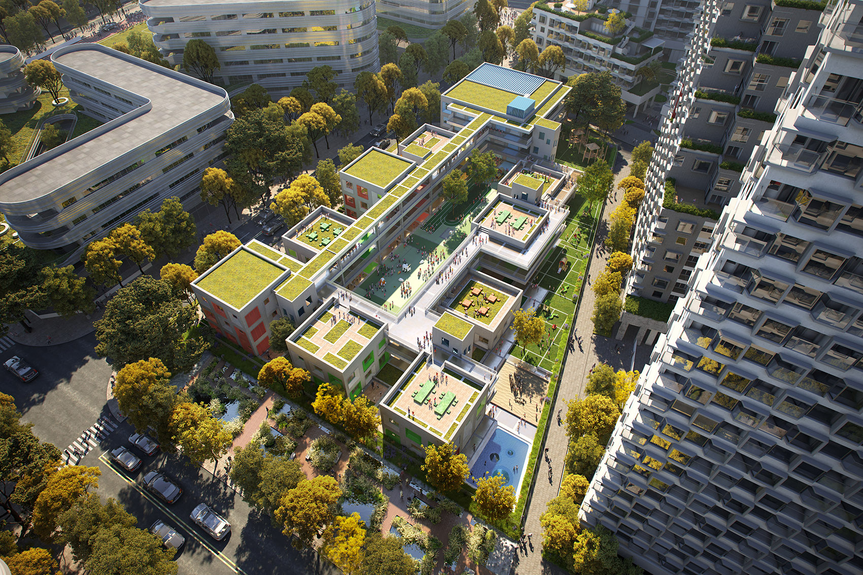Tencent residential complex by MVRDV - 谷德设计网