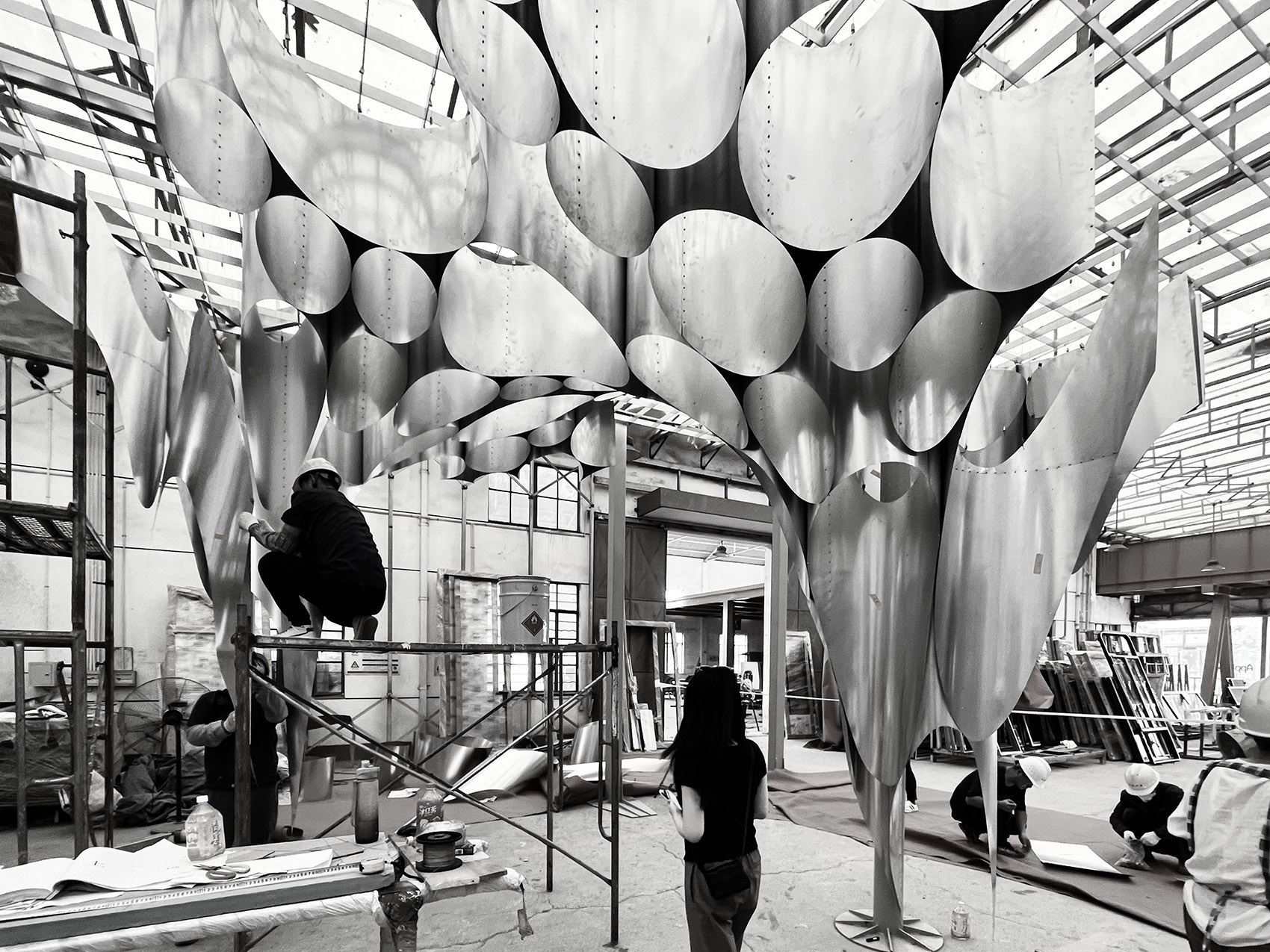 Metal Metal Pavilion by Atelier Zeros - 谷德设计网